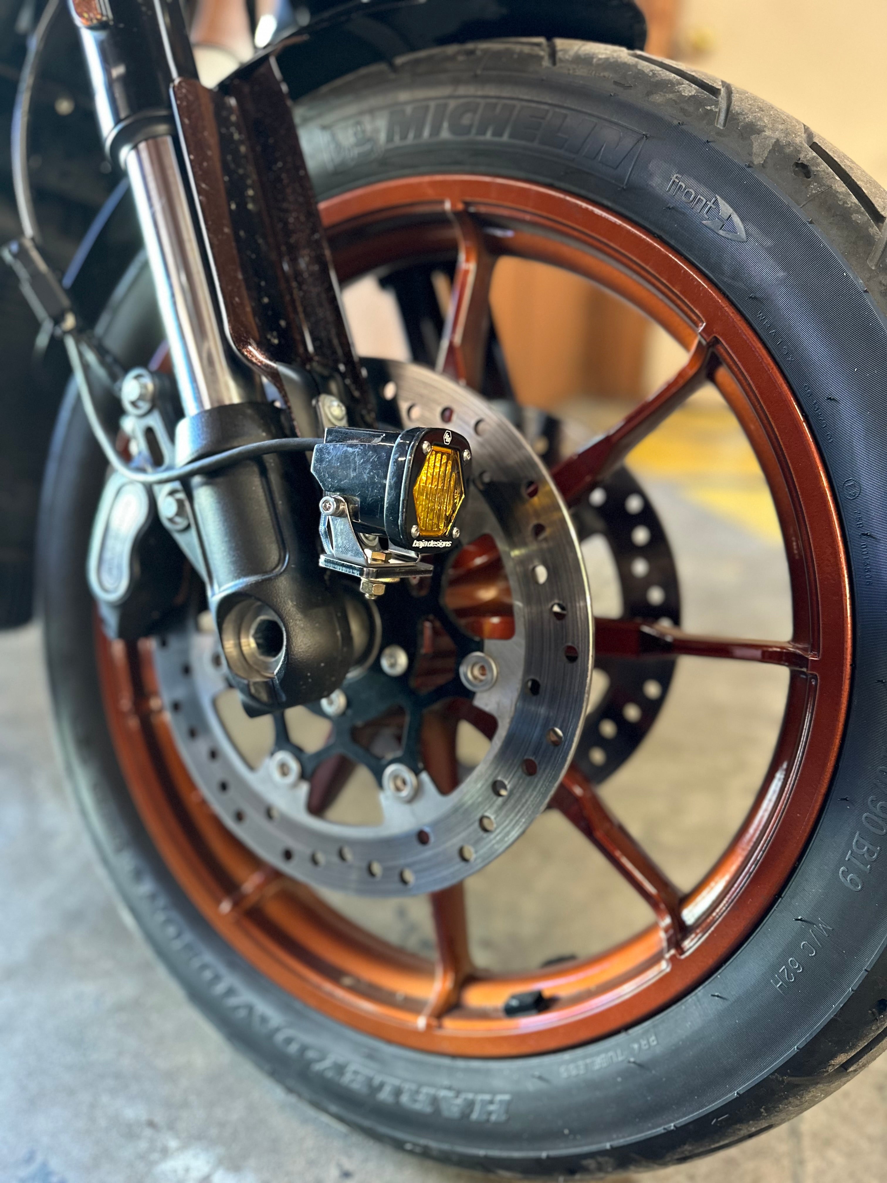 2020+ Softail Low Rider S/ST FXLRS/T Harley Davidson Fork Mounted Fog ...