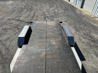 Heavy Duty Weld on DIY Drive Over Trailer Fender Kit Bare Steel - Pair ...