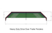 Heavy Duty Weld on DIY Drive Over Trailer Fender Kit Bare Steel ...