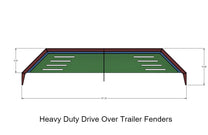 Heavy Duty Weld on DIY Drive Over Trailer Fender Kit Bare Steel ...