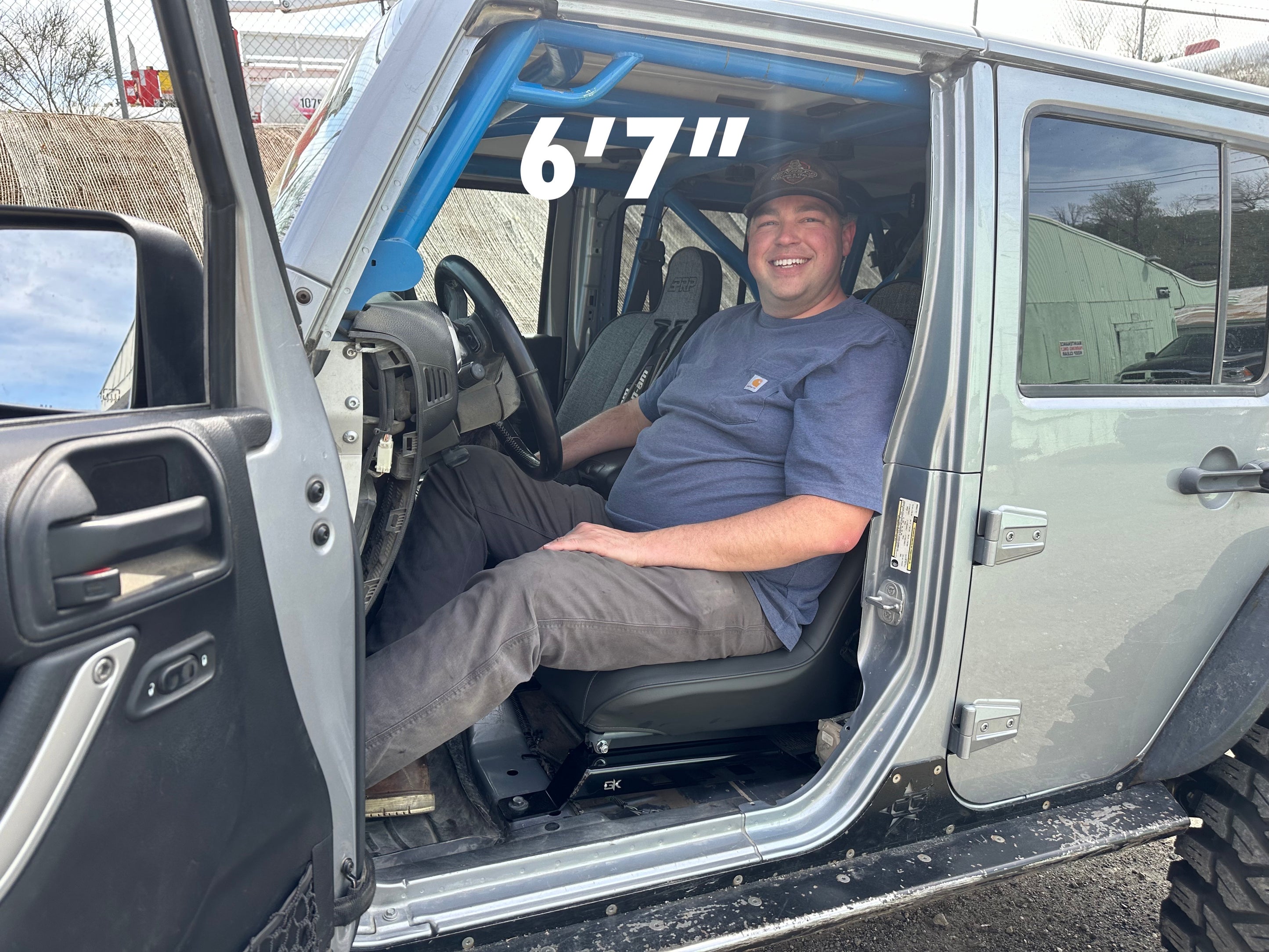 Jeep JK Wrangler PRP "Big and Tall" Lowering Seat Brackets – GateKeeper ...