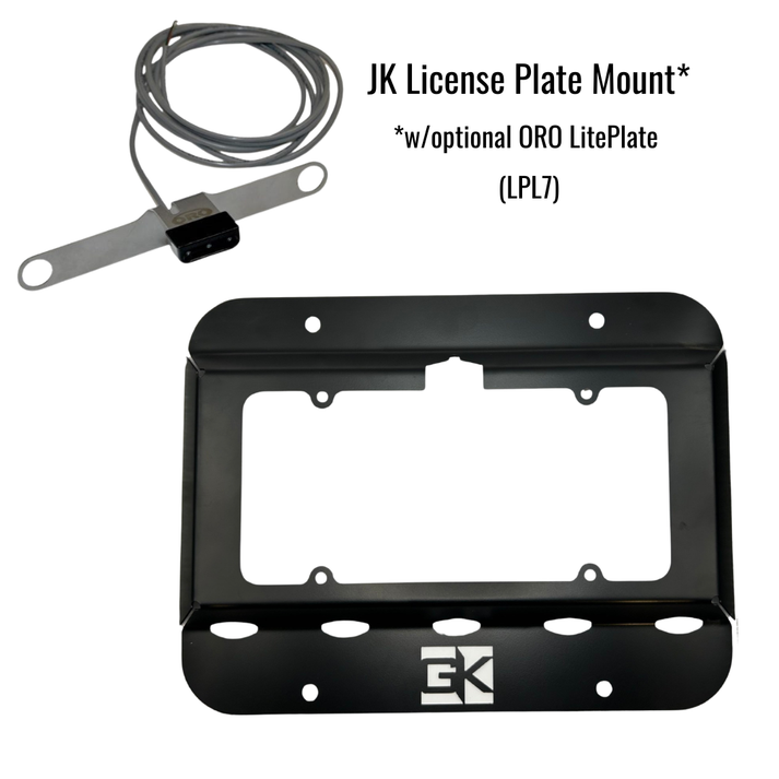 License Plate Relocation Kit for Jeep JK Wrangler (2007-2018 ...