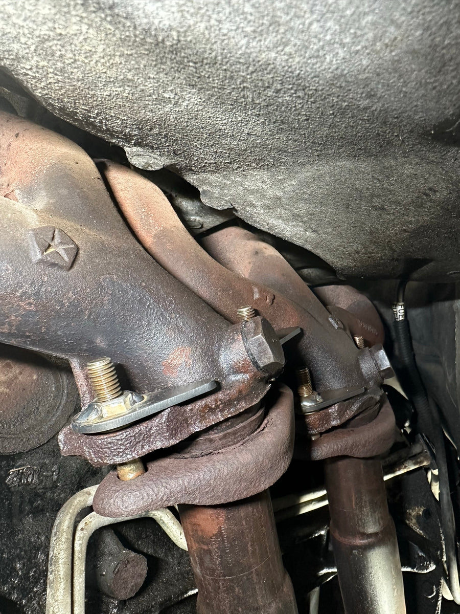 Exhaust Header Down Pipe Bolt Tab-Nut Set for TJ XJ ZY YJ WJ LJ ...