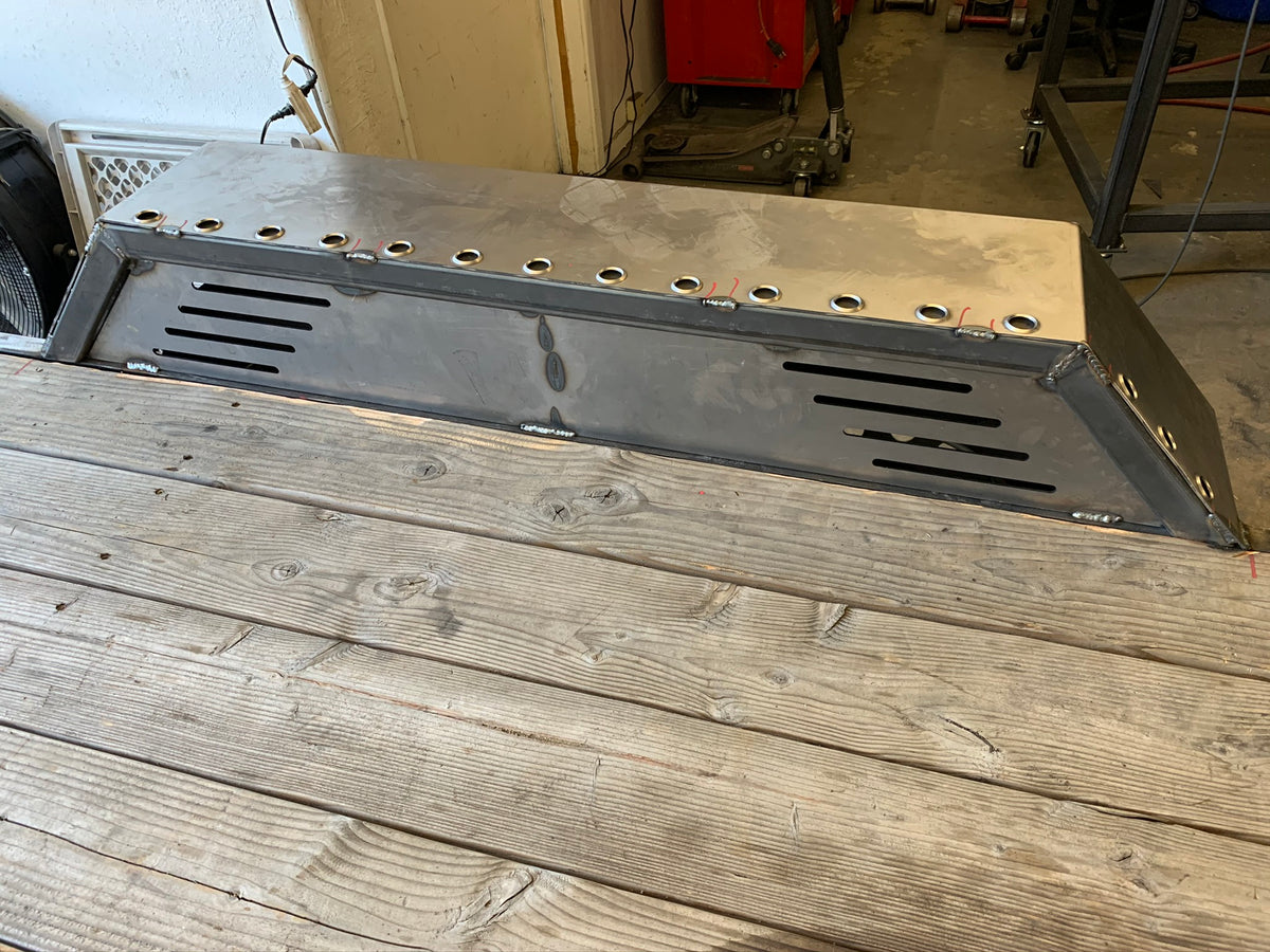 Heavy Duty Weld on DIY Drive Over Trailer Fender Kit Bare Steel ...